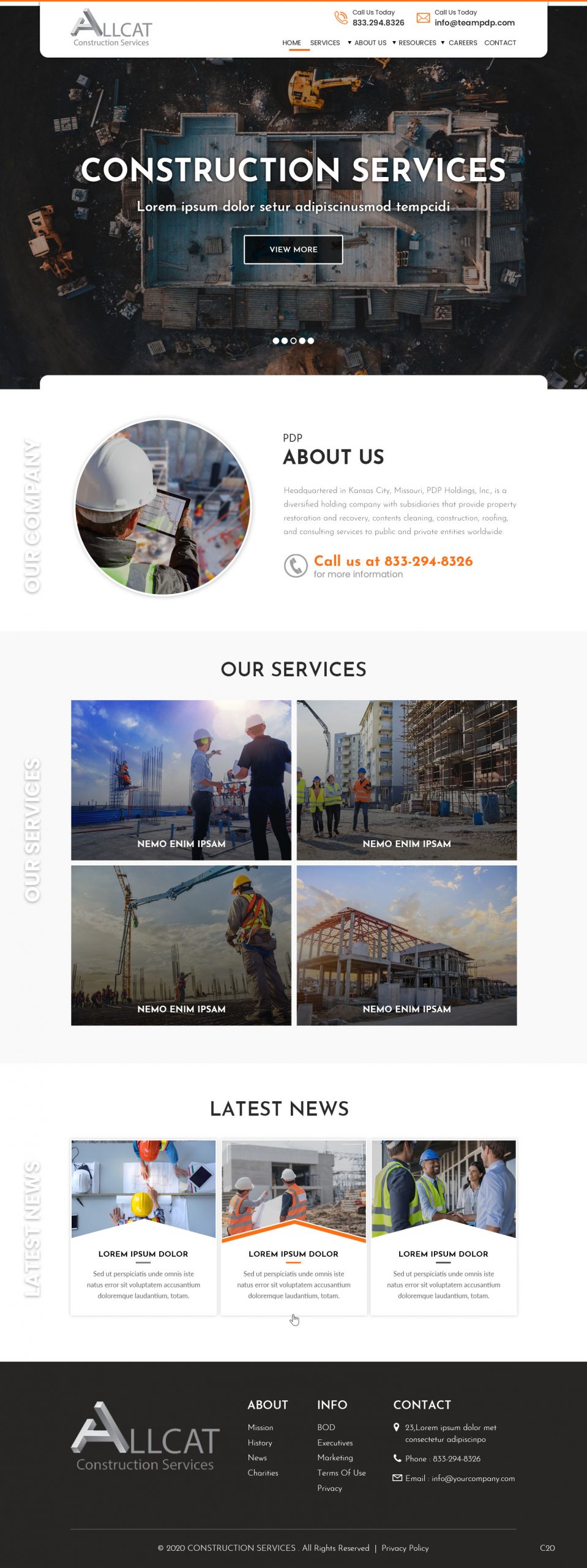 Construction Services - Internet Design Pros